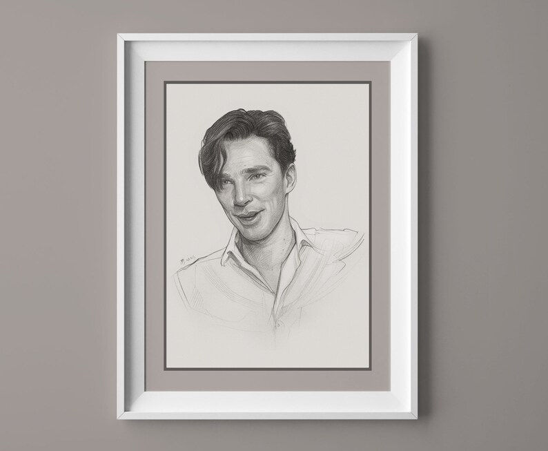 Benedict Cumberbatch Art Print - Etsy