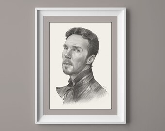 Benedict Cumberbatch, Art Print - Etsy