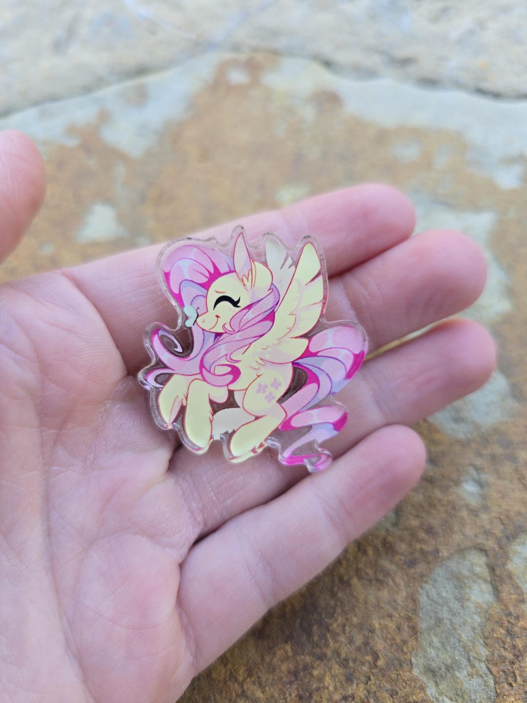 Fluttershy Pin - Etsy