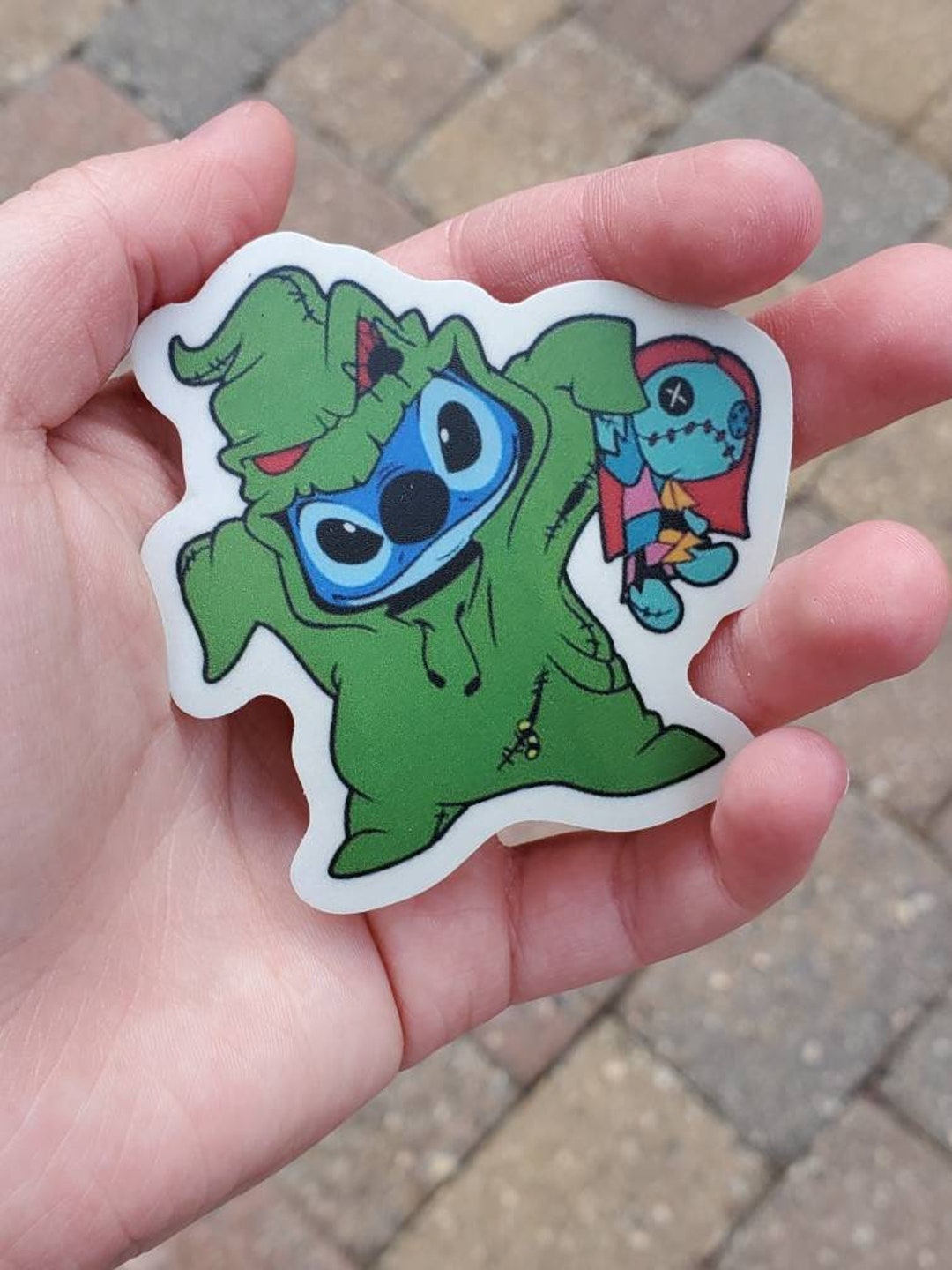 Oogie Boogie Stitch Sticker - Etsy
