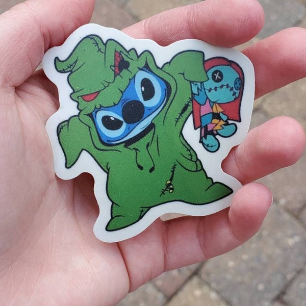 Stitch Oogie Sticker - Etsy