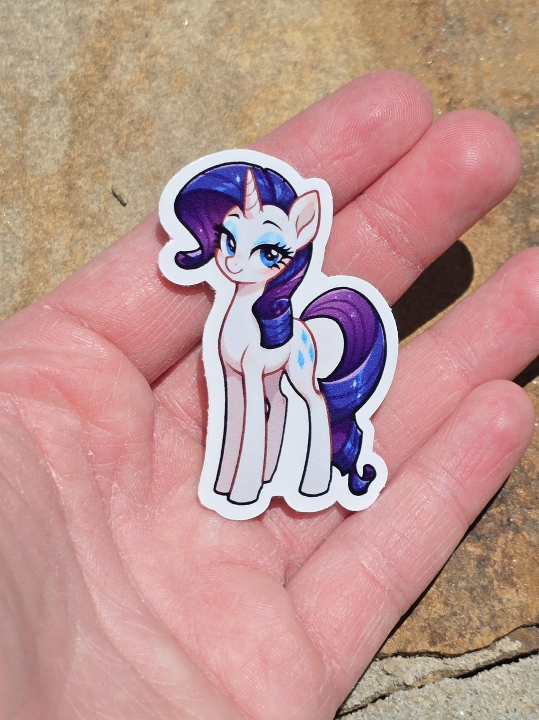 My Little Pony Rarity Sticker - Etsy