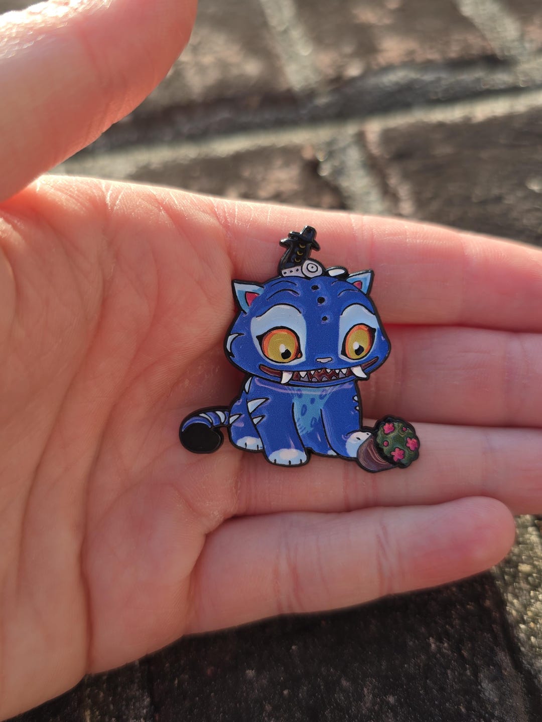 Derpy Tiger KDH Pin - Etsy
