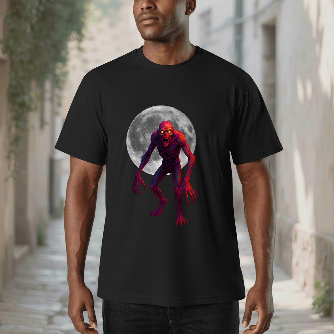 Beer Goblin Back Print T-shirt – Dark Humor Creature Art - Etsy