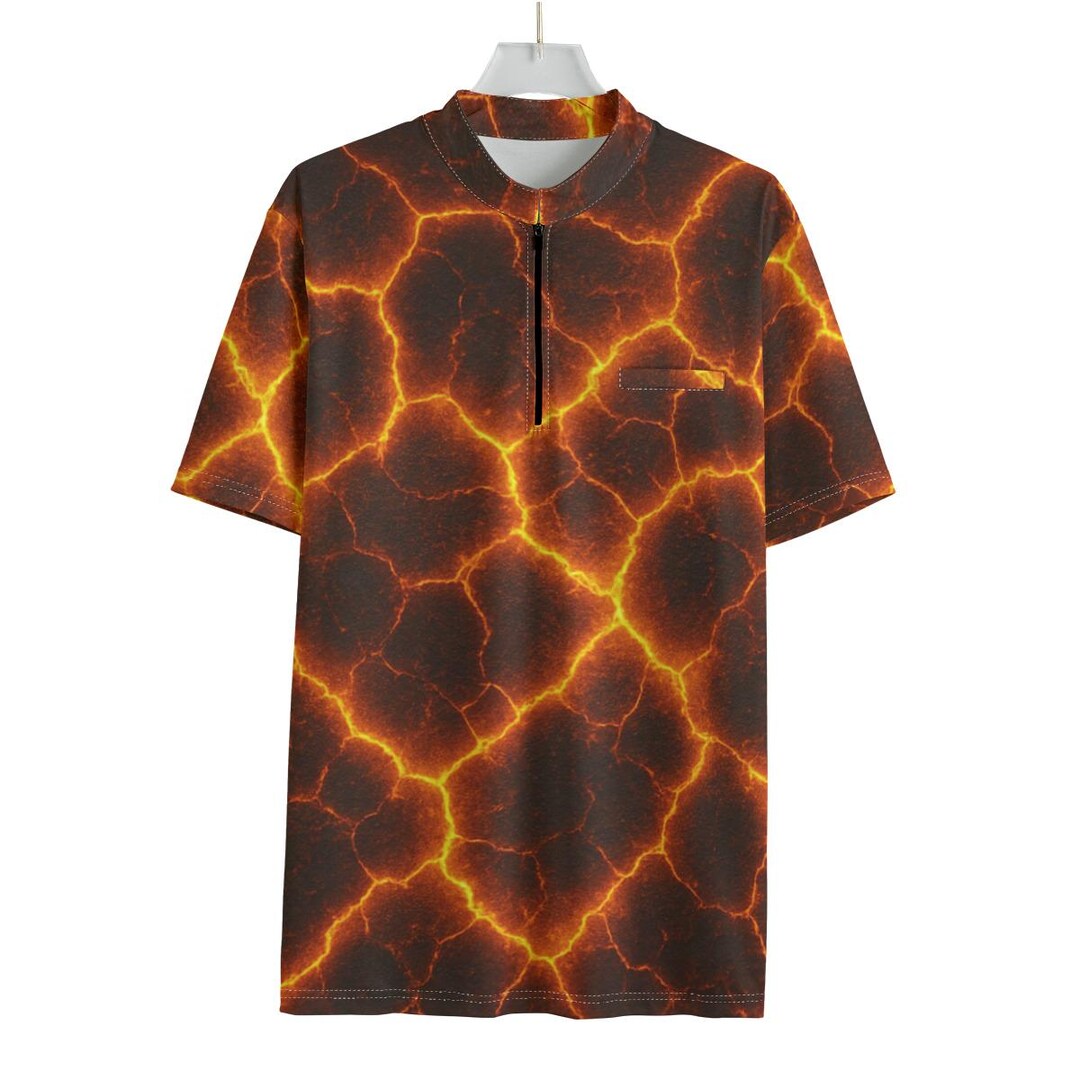 Lava Flow MTB Jersey – Molten Magma-inspired Bike Shirt for ...