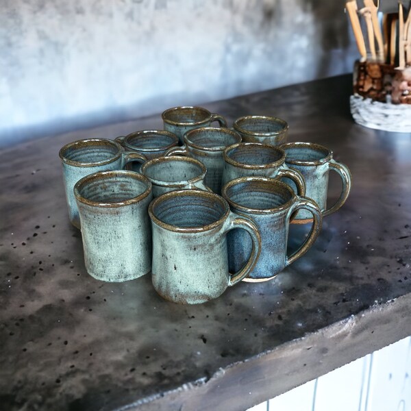 Wide Base Mug - Etsy