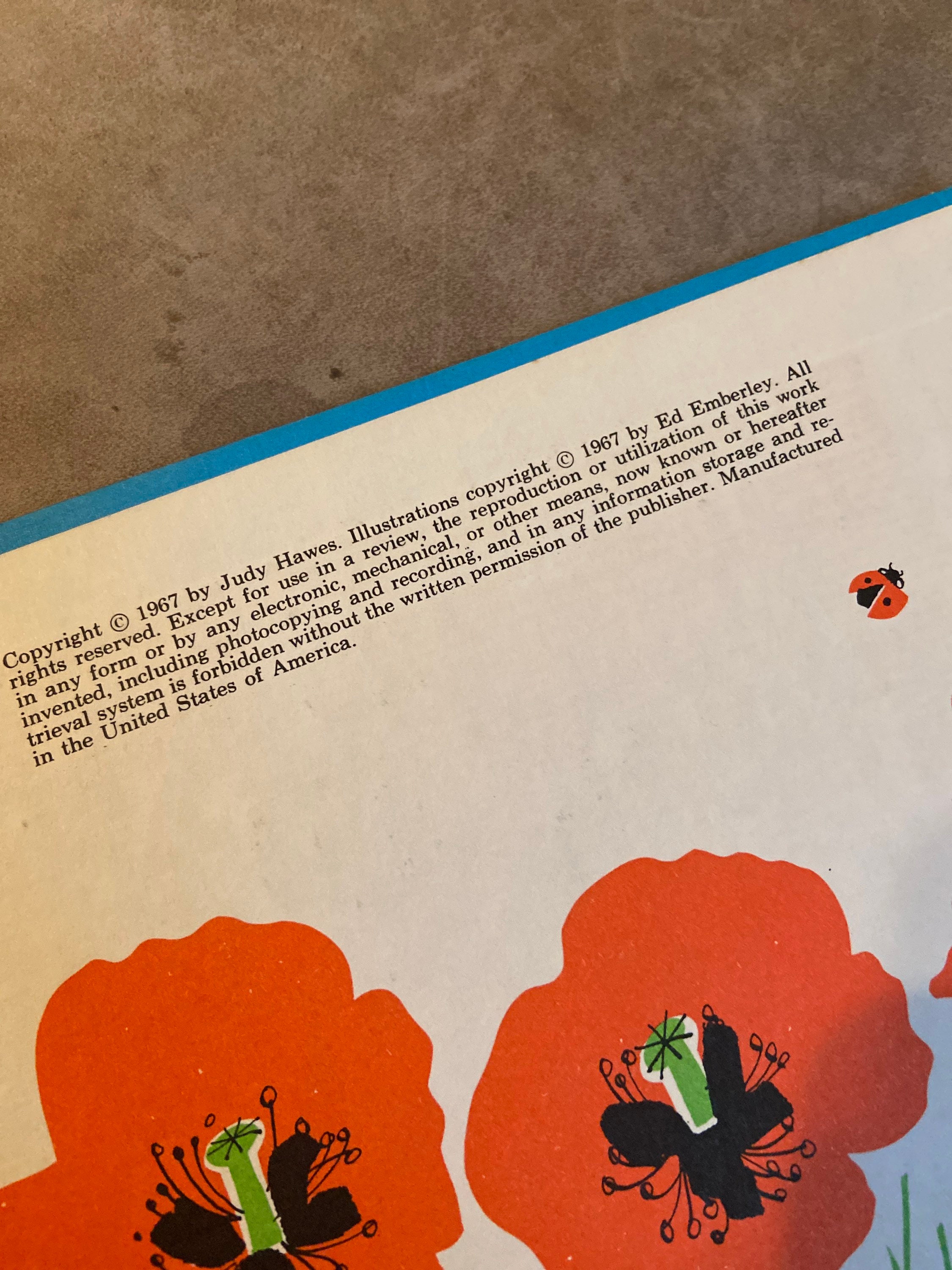 Vintage Ladybug Ladybug Fly Away Home Hardcover by Judy Hawes ...