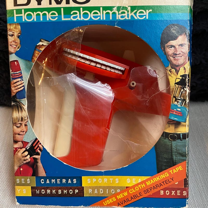 Vintage Label Maker - Etsy