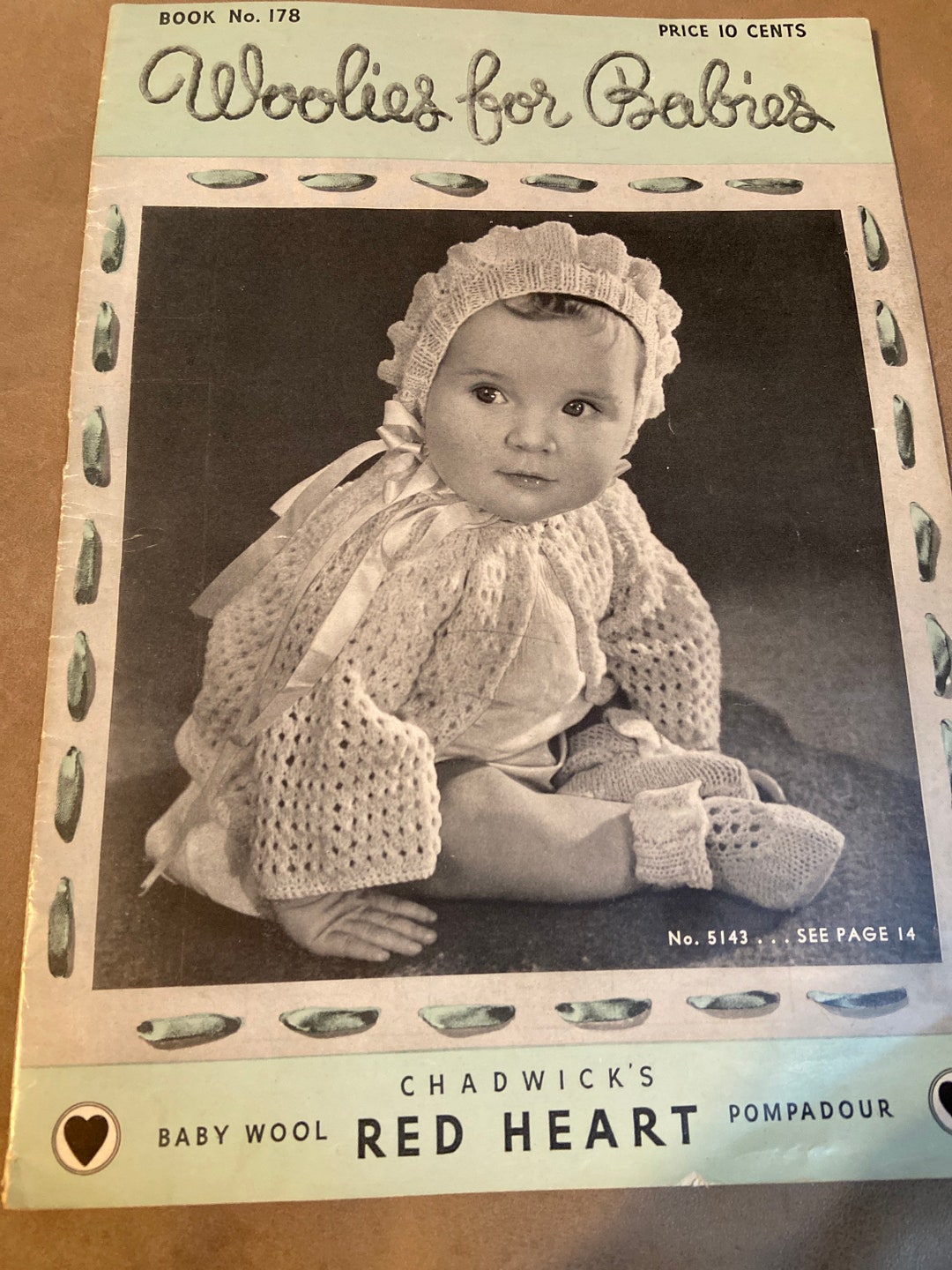 Vintage 1942 Woolies for Babies Knitting & Crochet Booklet - Chadwick’s ...