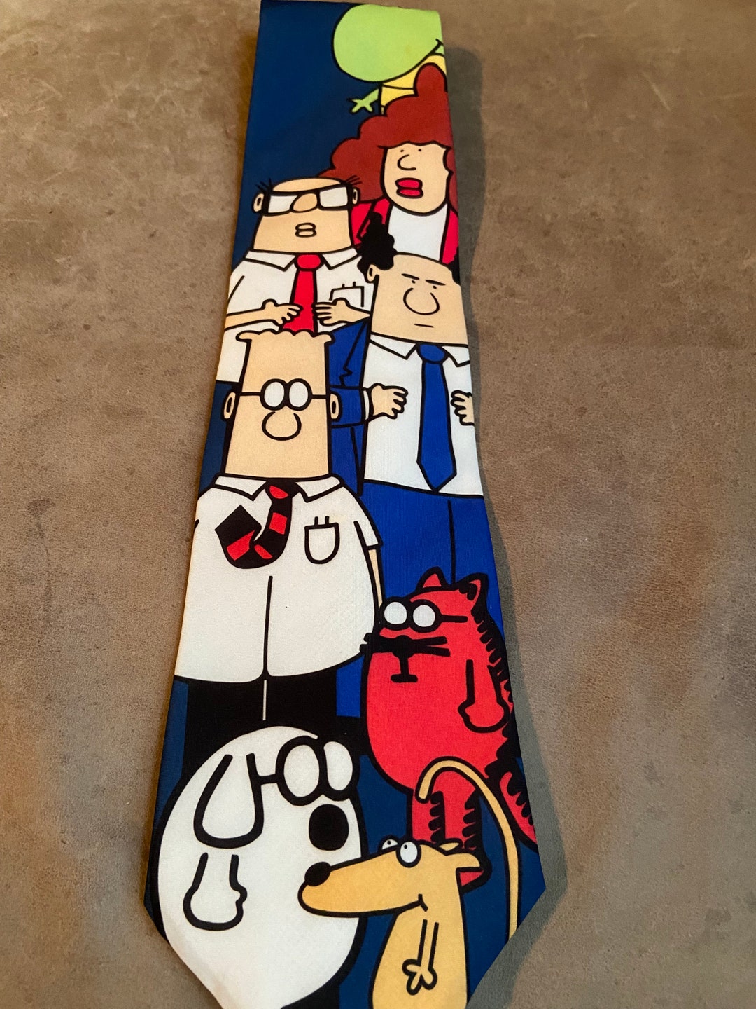 Dilbert & Gang Vintage Tie Ralph Marlin 1994 - Etsy