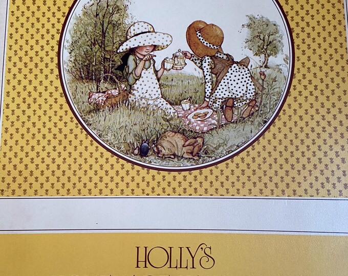 Vintage 1977 Holly Hobbie Cookbook & Calendar - Nostalgic Collectable ...