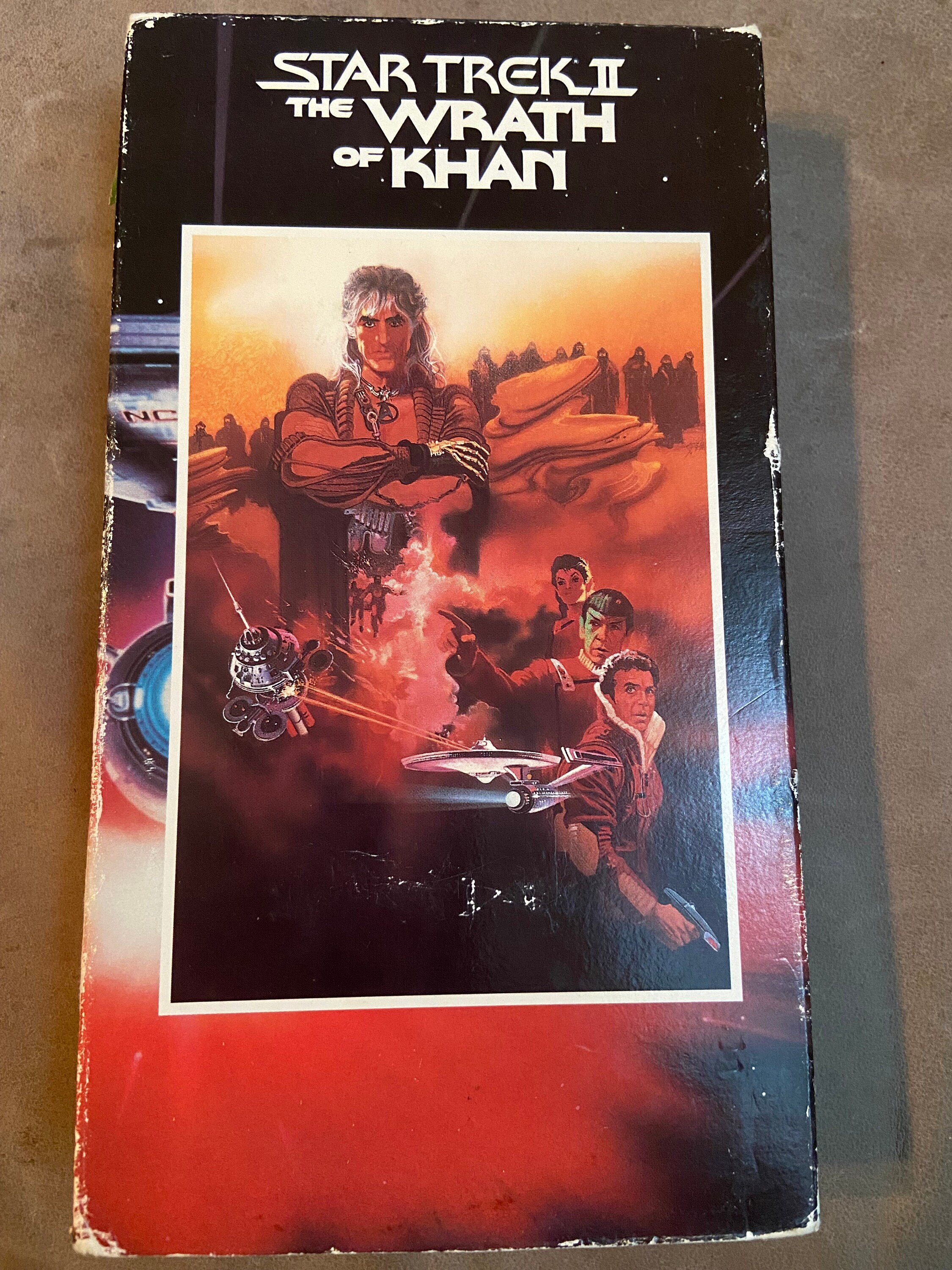 Star Trek II the Wrath of Khan VHS 1991 - Etsy