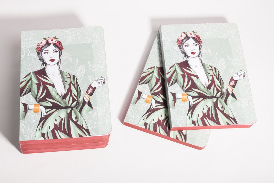Illustrated Notebook, Personal Notebook, Travel Journal, Gift for Women ...