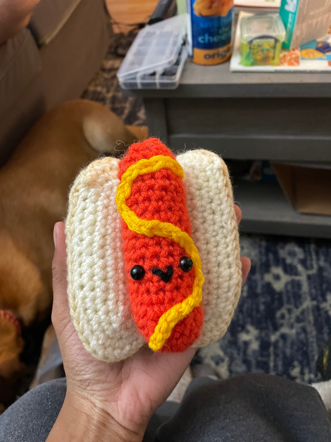 Crochet Hotdog - Etsy