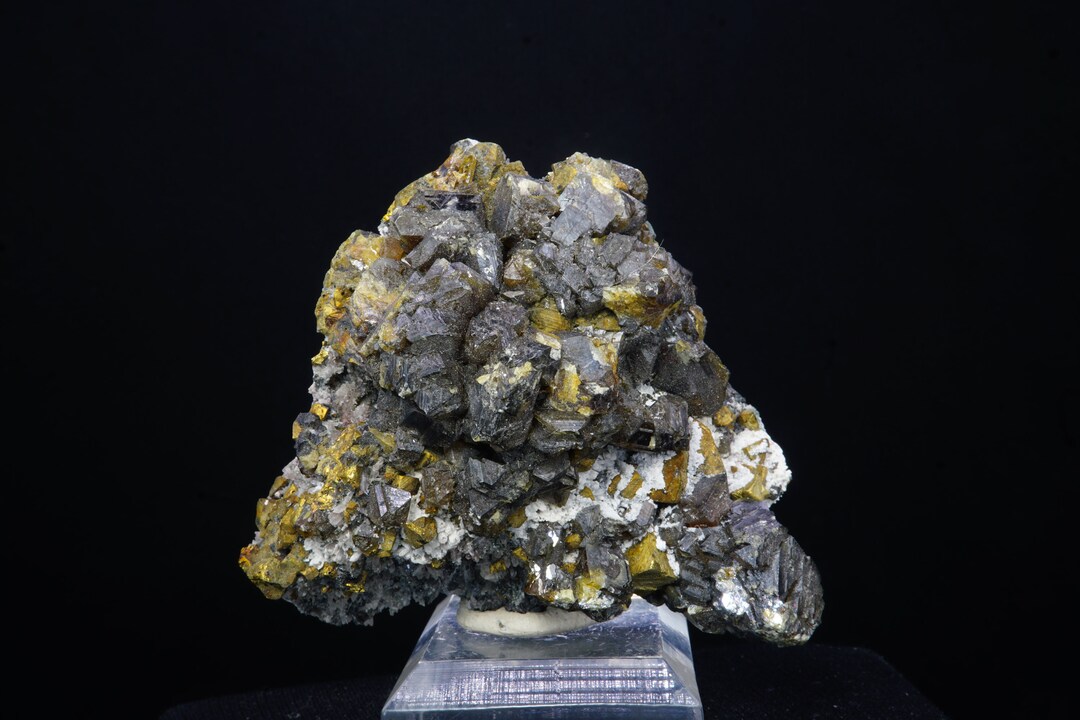 Sphalerite & Chalcopyrite / Commodore Mine, Colorado / Mineral Specimen ...