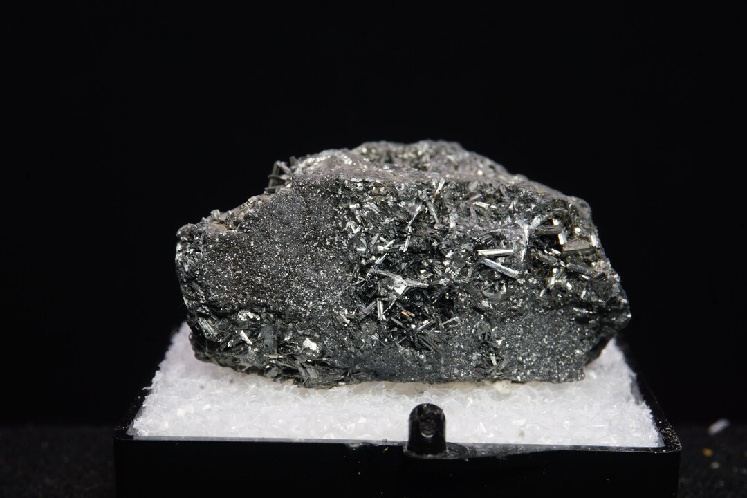 Stibnite / Thumbnail Mineral Specimen / Xikungshan Sb Mine, China - Etsy