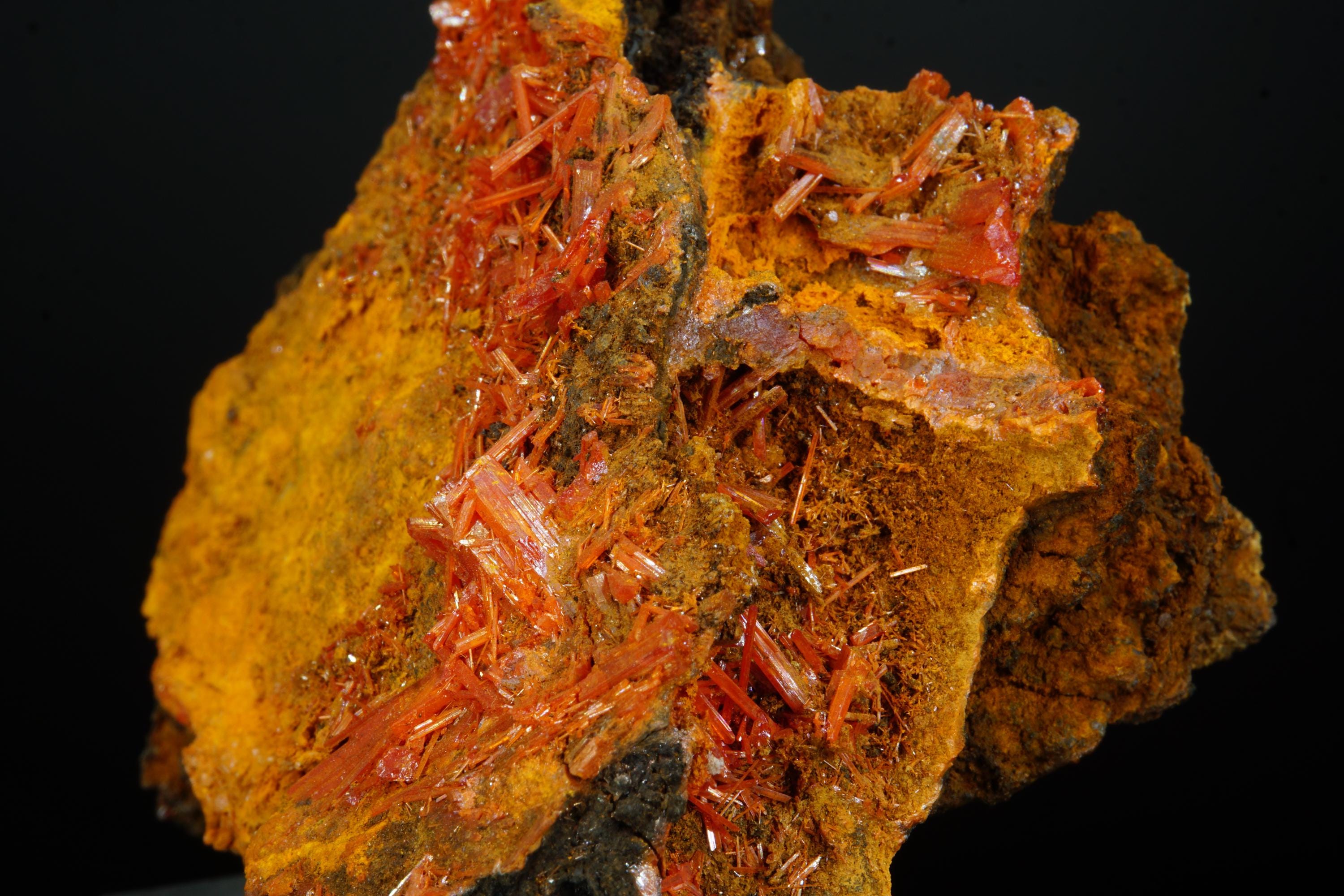 Crocoite / Red Lead Mine, Tasmania / Mineral Crystal Specimen - Etsy