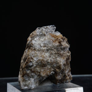 Crystal Clear Quartz on Matrix / Miniature Mineral Specimen / From ...