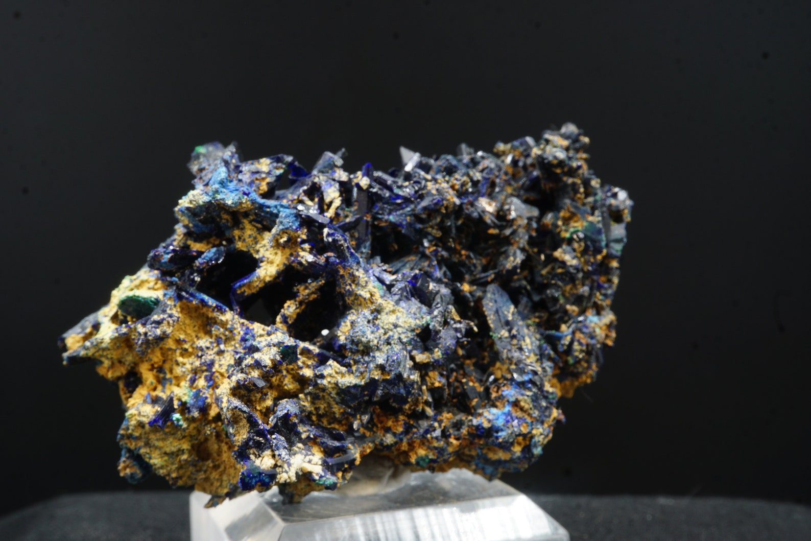 Azurite / 7cm Rare Mineral Specimen / From Touissit-bou - Etsy