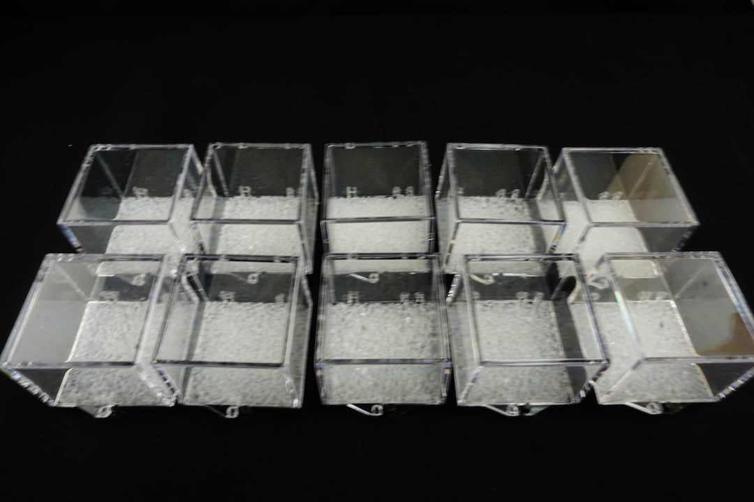 Set of 10 Perky Boxes / Thumbnail Mineral Display Case / 1.25 - Etsy
