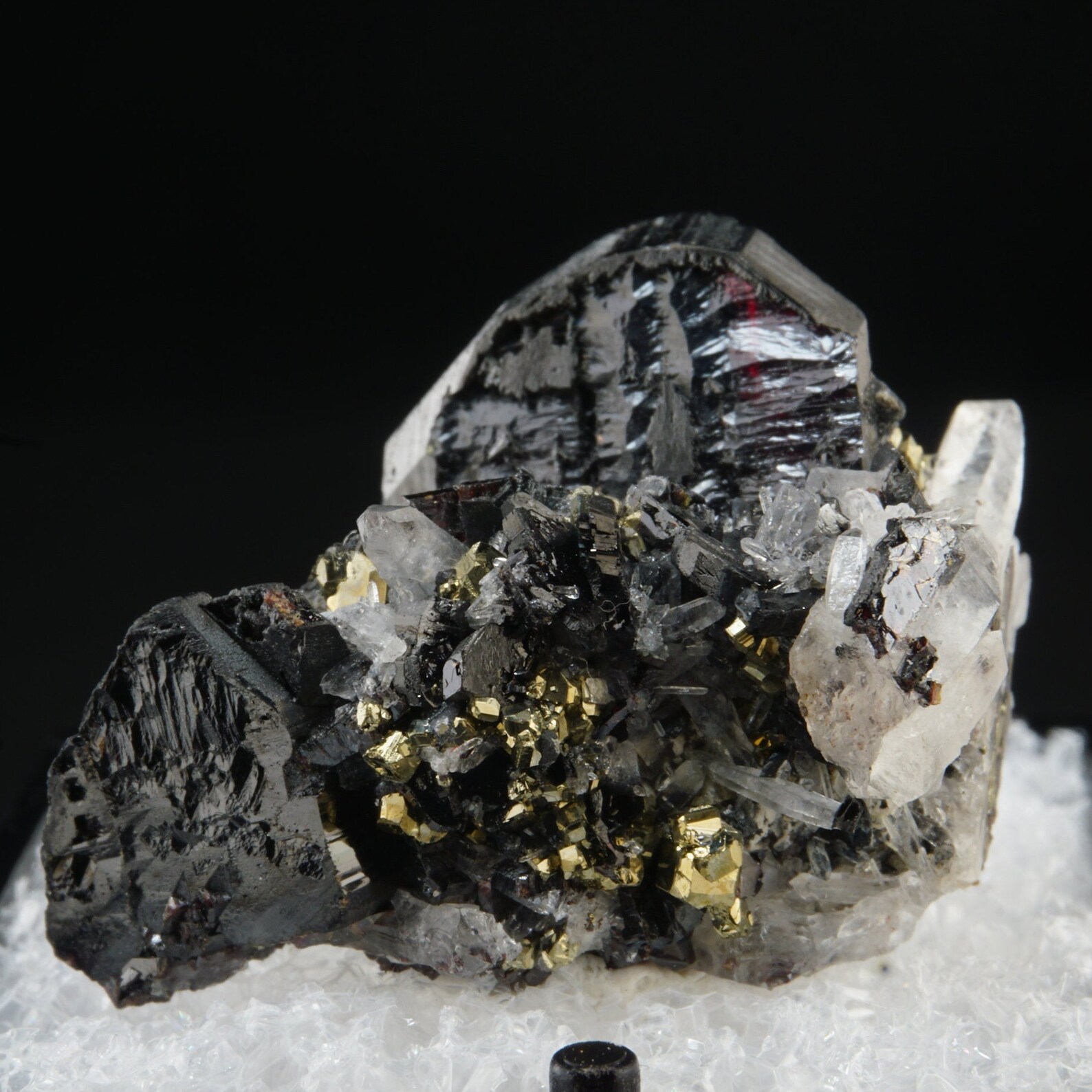 Huebnerite with Pyrite / RARE Thumbnail Mineral Specimen / | Etsy