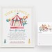 EDITABLE Circus Time Capsule, Printable Carnival Time Capsule Sign ...