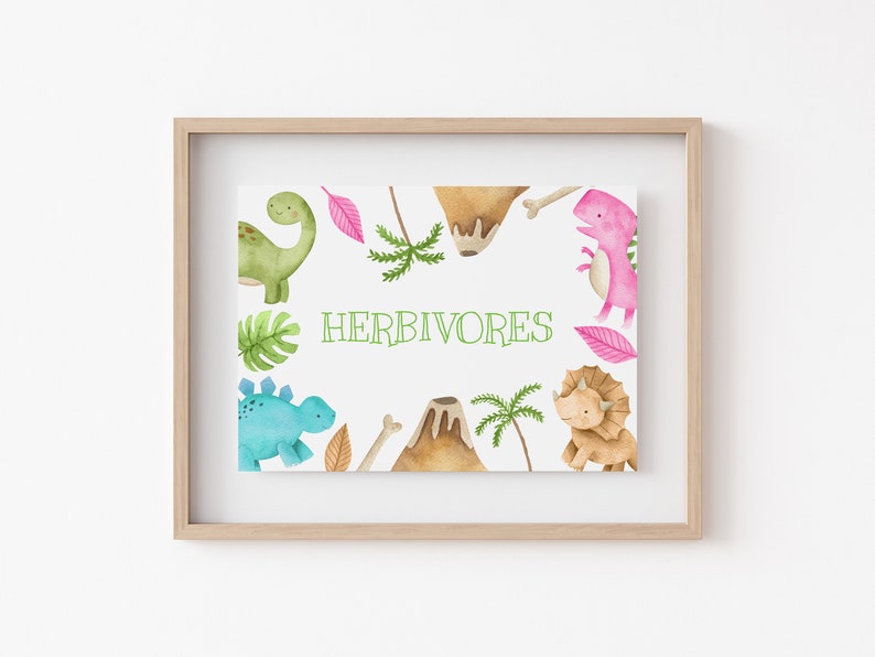 EDITABLE Girl Dinosaur Food Table Signs Dino-mite Menu Signs - Etsy