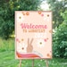 EDITABLE Groovy Welcome Birthday Board, Retro 1st Birthday Board, First ...