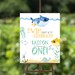 EDITABLE Baby Shark Welcome Sign, Custom Birthday Board, Boy First ...