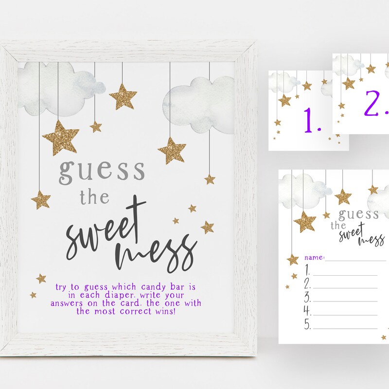 Guess the Sweet Mess - Etsy