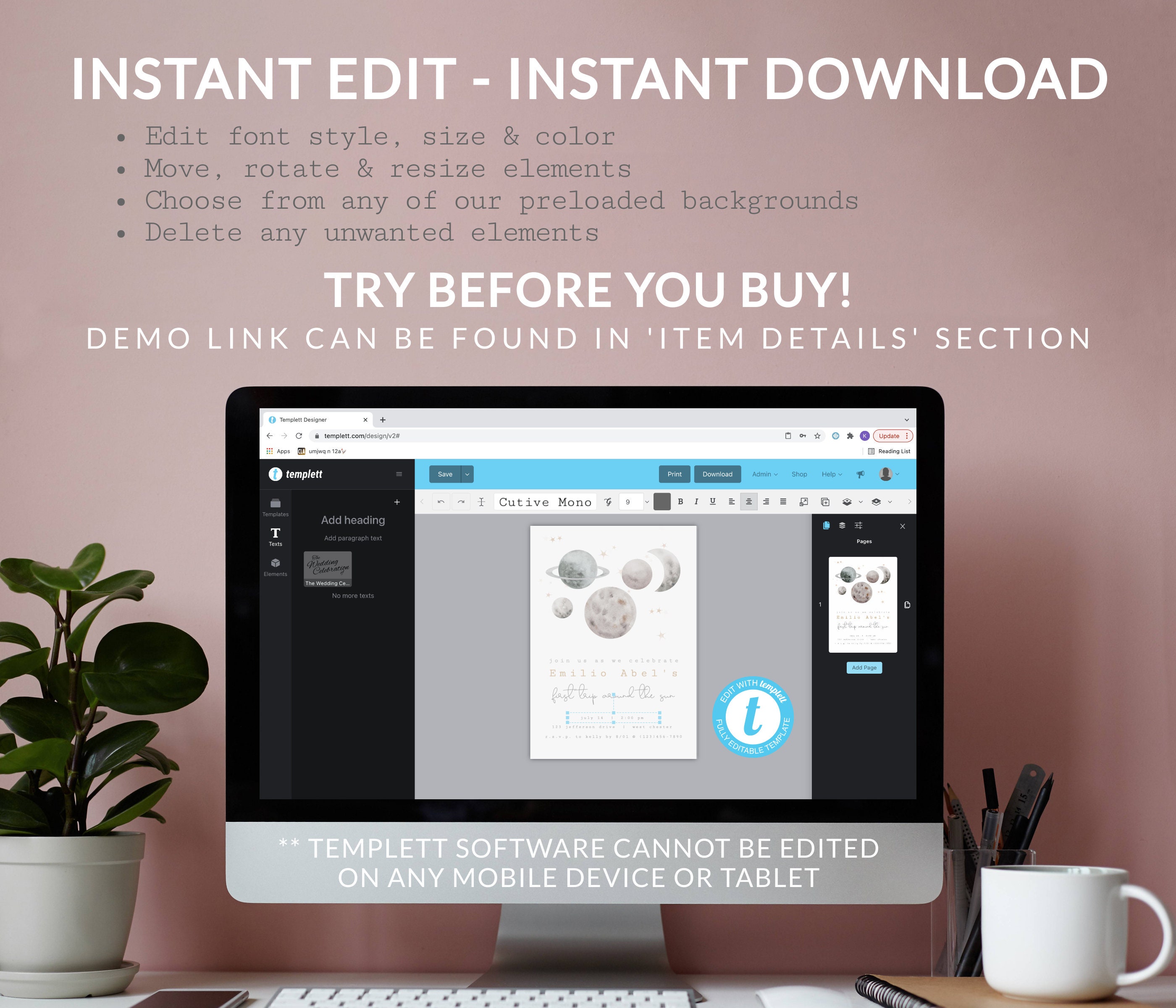 EDITABLE Circus Time Capsule Printable Carnival Time Capsule - Etsy