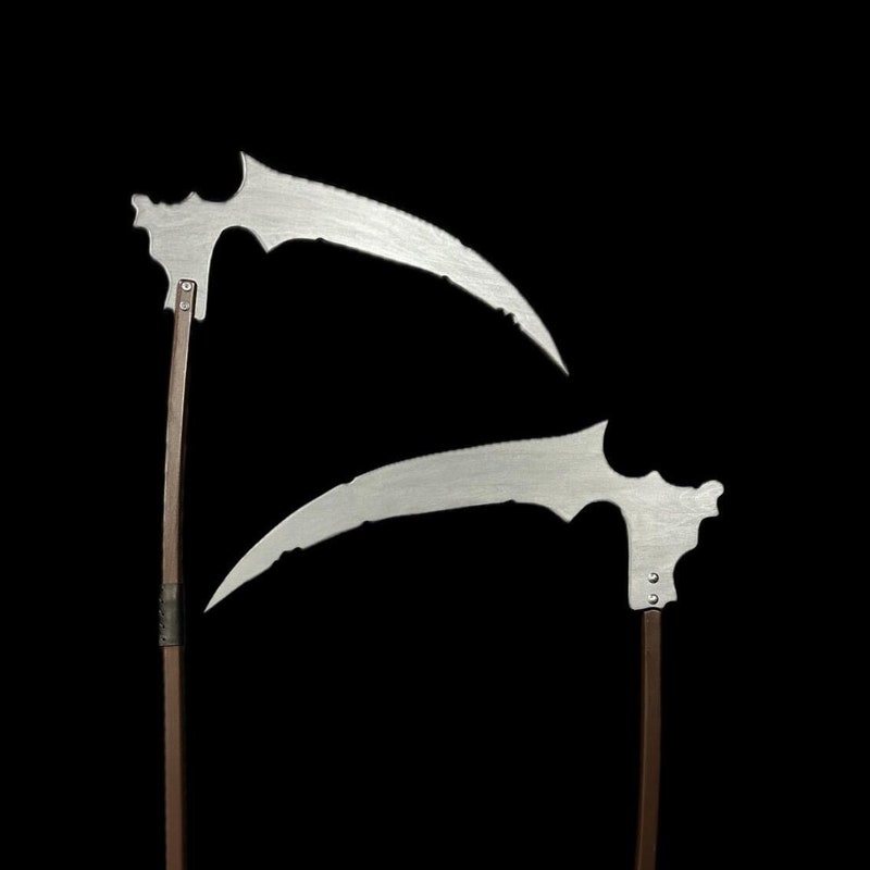 Grim Reaper Scythe Prop - Etsy
