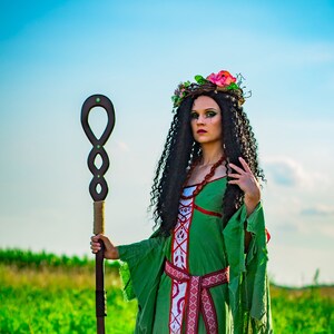 The Celestial Ellipse Staff- an Enchanting Druid Staff Enchanted Nature ...