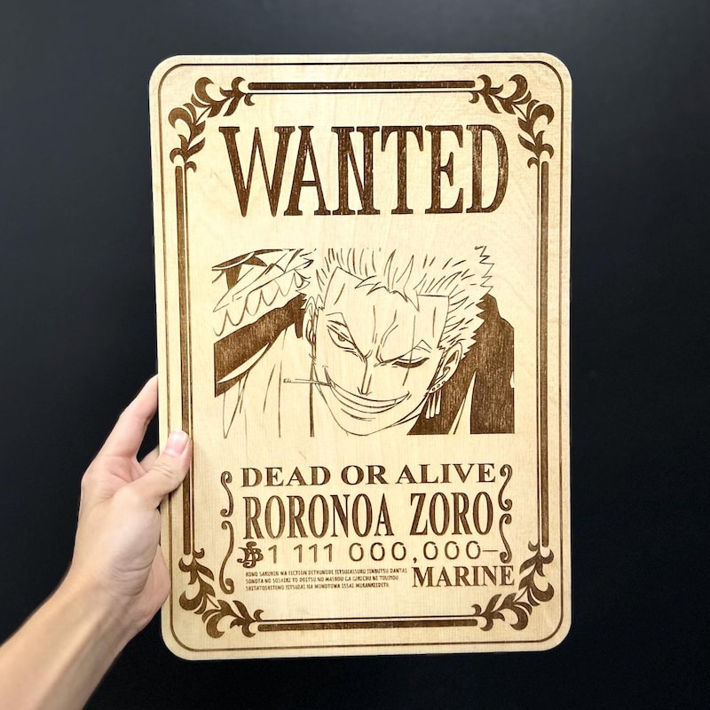 Zoro Bounty Poster - Etsy