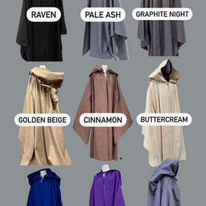 Hooded Cloak, Shadowed Cape, Veiled Mantle, Enshrouded Cloak, Mystic ...