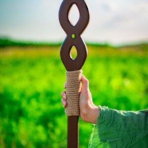 The Celestial Ellipse Staff- an Enchanting Druid Staff Enchanted Nature ...