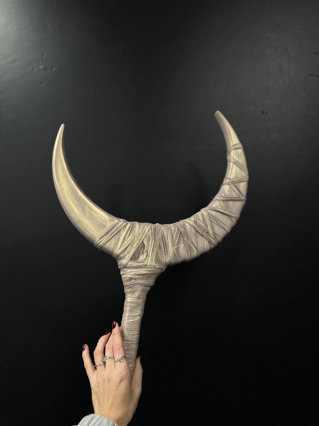 Khonshu Staff Moon Knight Cosplay Weapon - Etsy