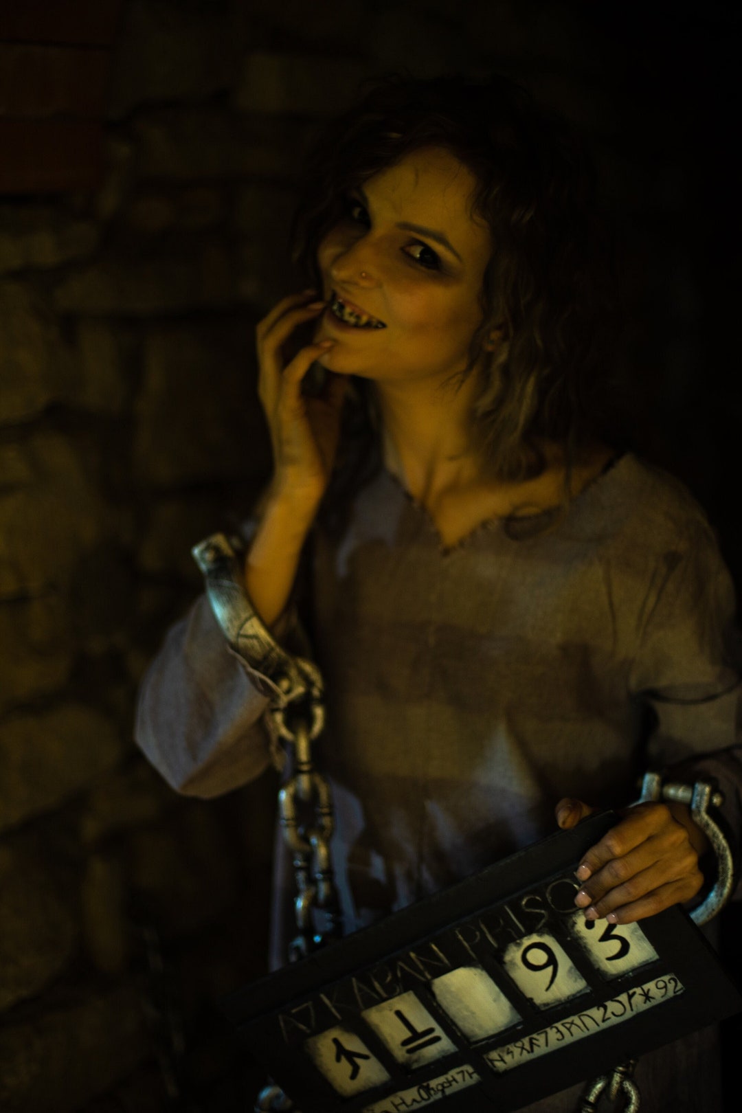 Bellatrix Lestrange Prison Azkaban Costume, Marked as Prisoner 93 ...