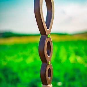 The Celestial Ellipse Staff an Enchanting Druid Staff Enchanted Nature ...