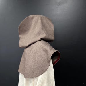 Hooded Cape, Fantasy LARP Capelet, Hood, Medieval Hooded Cloak ...