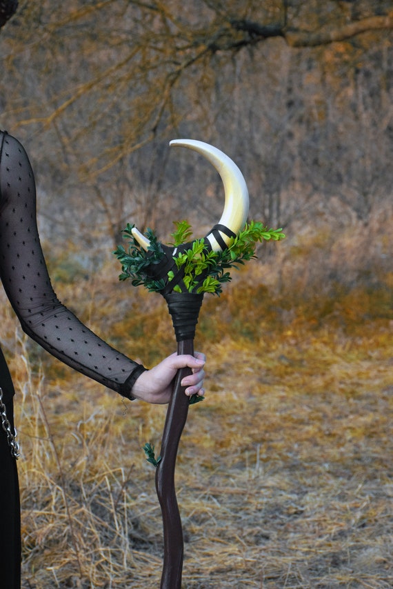 Wood Staff Weapon
