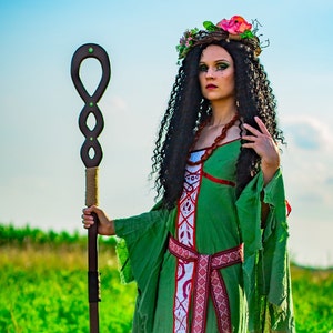 The Celestial Ellipse Staff- an Enchanting Druid Staff Enchanted Nature ...