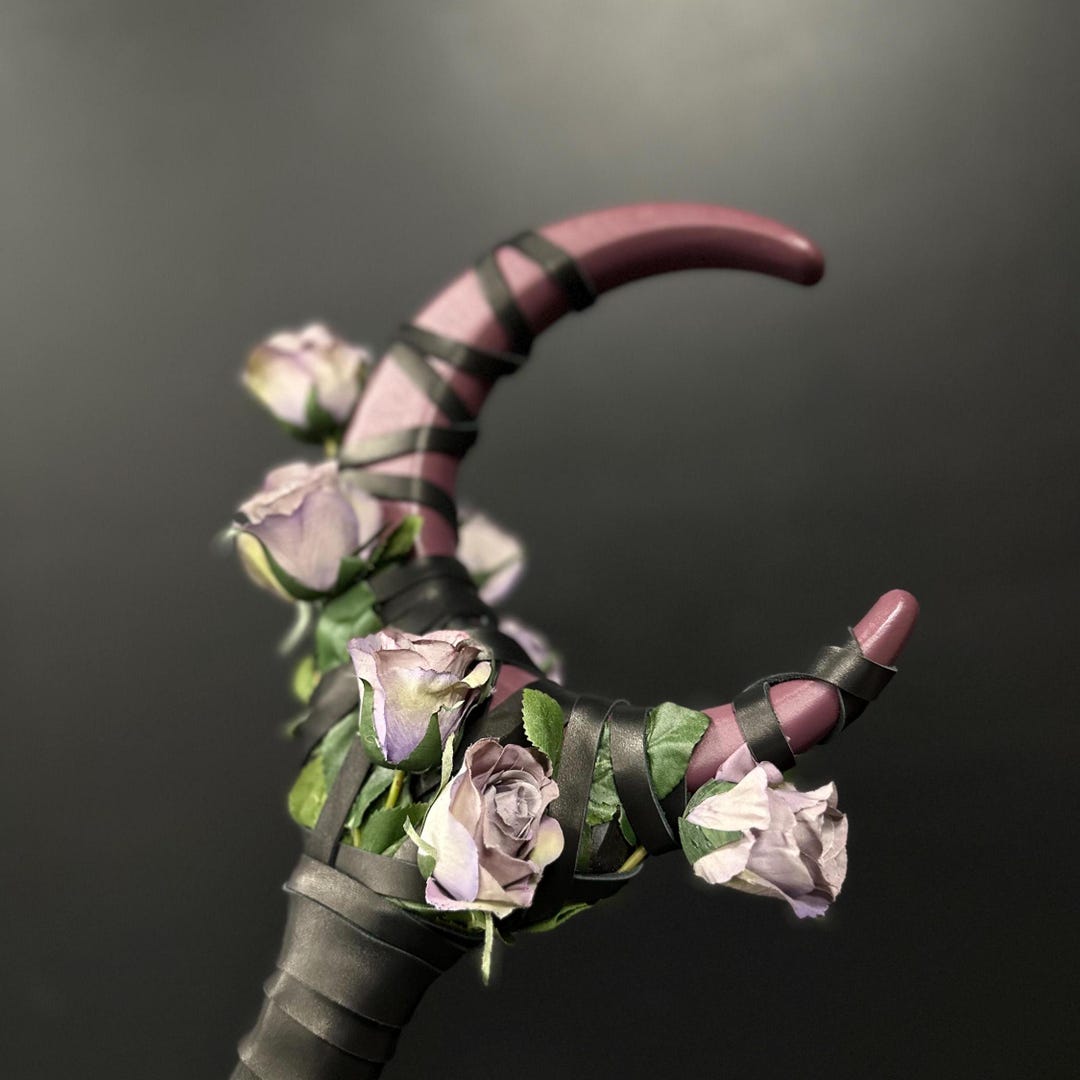 Plum Rose Moon Staff, Dnd, Wizard, Witchcraft and Wizardry, Draconic ...