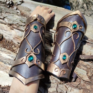 Foam Bracers wizard Whisper Dryad's Bracer - Etsy