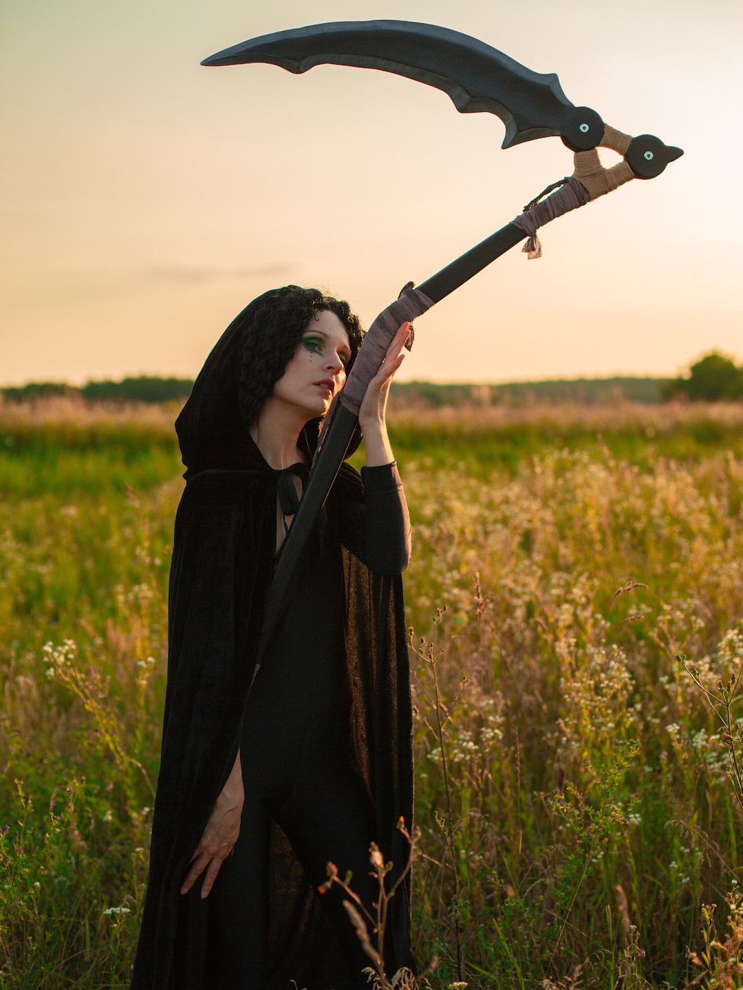 Soulbound Slicer: the Hunter's Scythe, Grim Reaper Cosplay, Death ...
