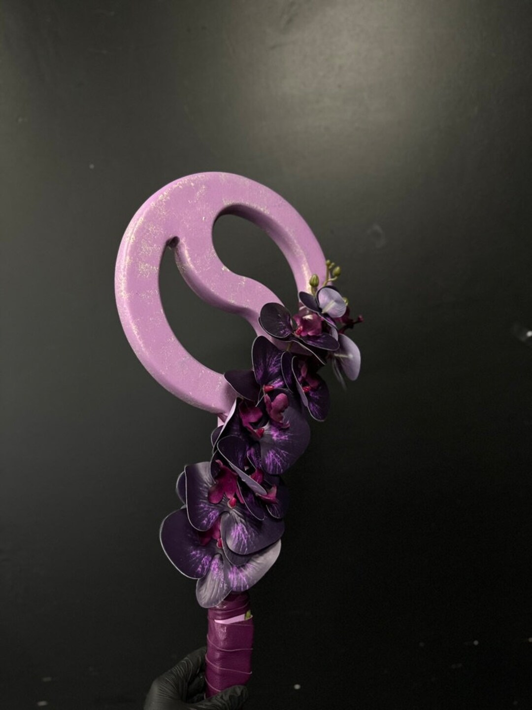 Orchid Whisper Cosplay Staff, Yin-yang, Costume Cosplay Weapon, Alder ...