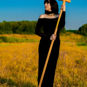 A Golden Ankh Staff, Ancient Egypt Cosplay, Egyptian Cross Staff ...