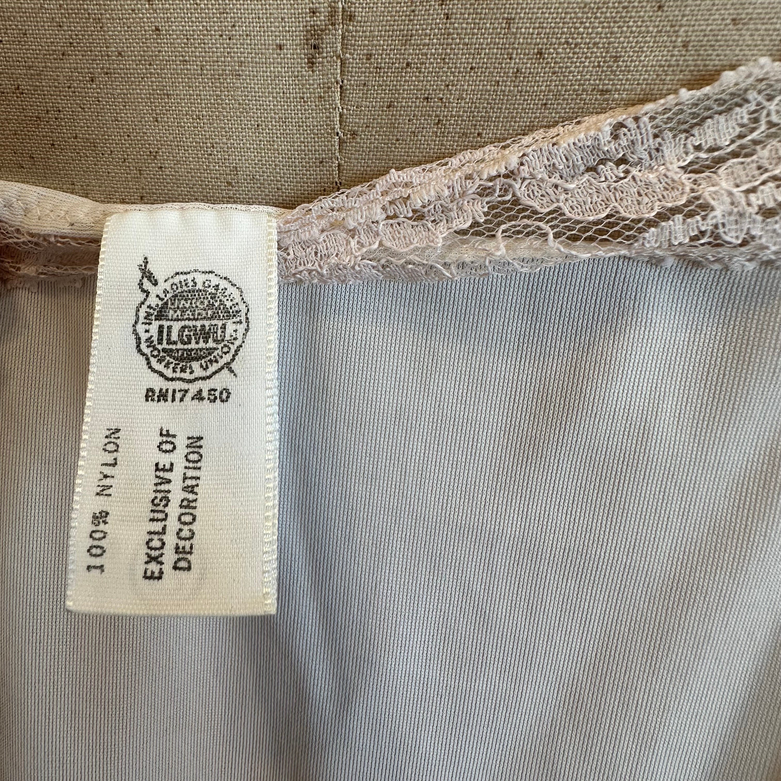 Vintage Union Label Aristocraft by Superior Full Slip Women Size 40 ...