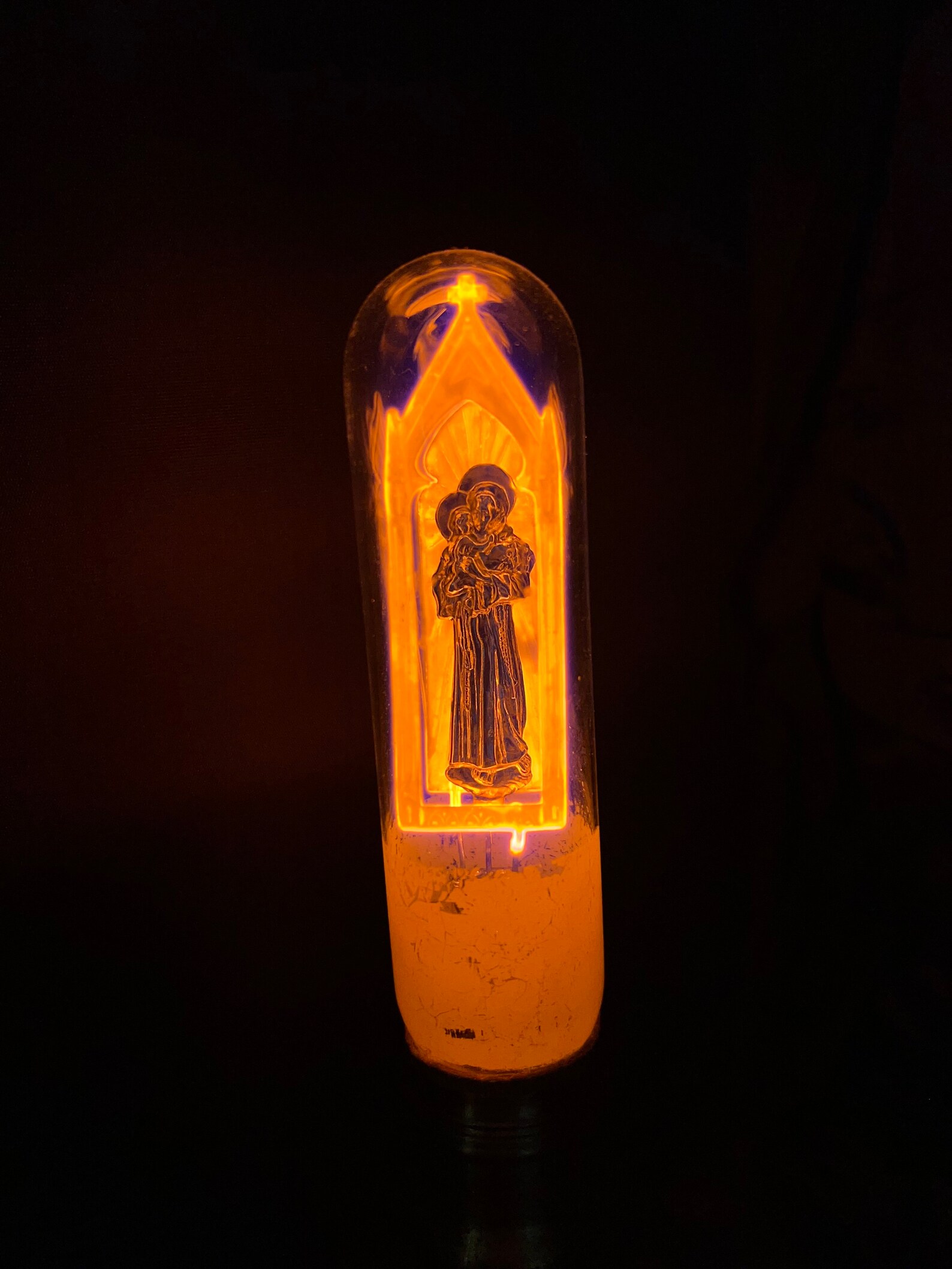 Antique 1922 St Anthony Light Very Rare Lamp Vintage Religious - Etsy