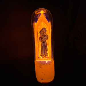 Antique 1922 St Anthony Light Very Rare Lamp Vintage Religious - Etsy